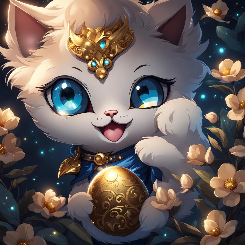 Cute cat - AI Generated Artwork - NightCafe Creator