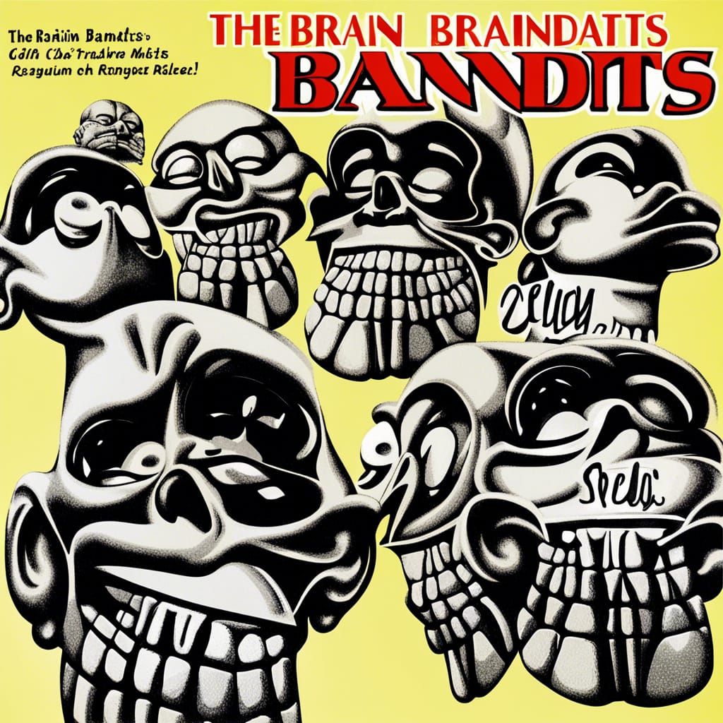 The brain bandits - AI Generated Artwork - NightCafe Creator