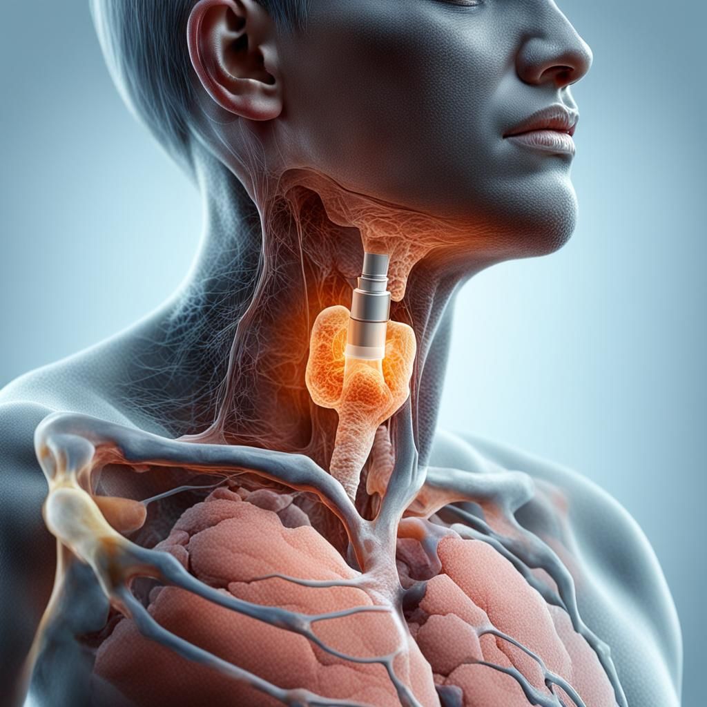 Thyroid Glands. - AI Generated Artwork - NightCafe Creator