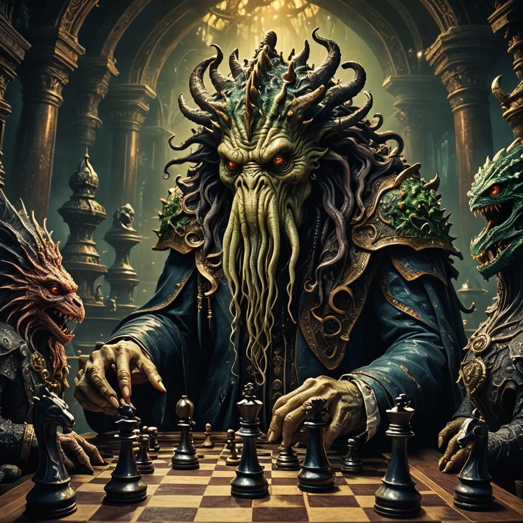 A variation of a theme: An Evil Deity Playing Chess with the Human ...