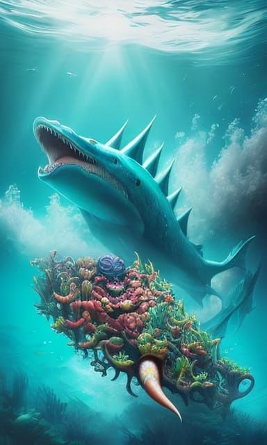 Cetus? - AI Generated Artwork - NightCafe Creator