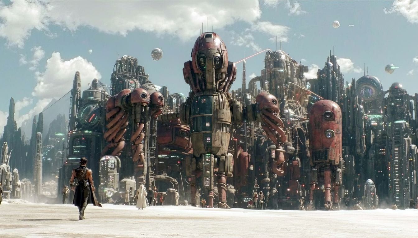 Crouching Robot Town - Crouching Robot Town