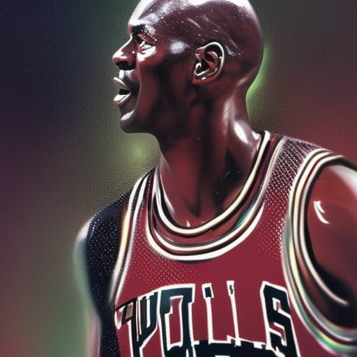 Michael Jordan - AI Generated Artwork - NightCafe Creator