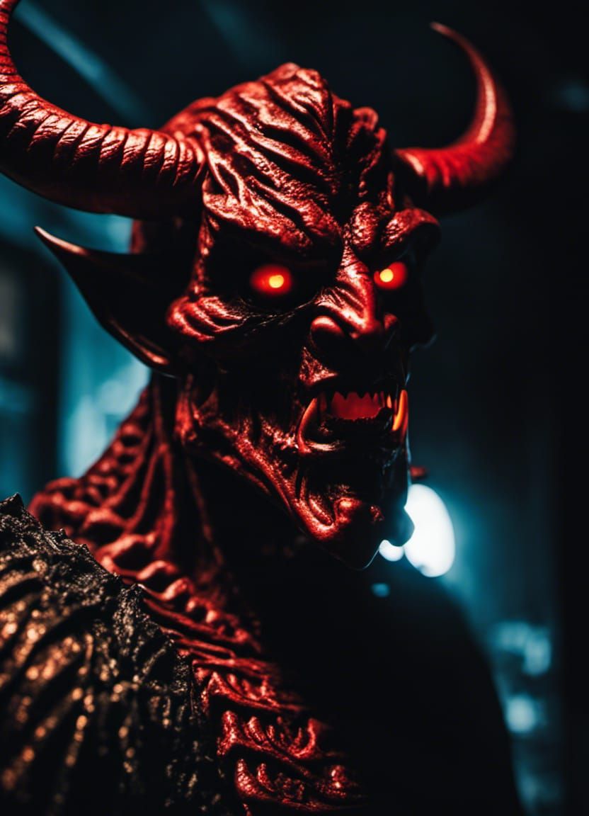 The demon - AI Generated Artwork - NightCafe Creator
