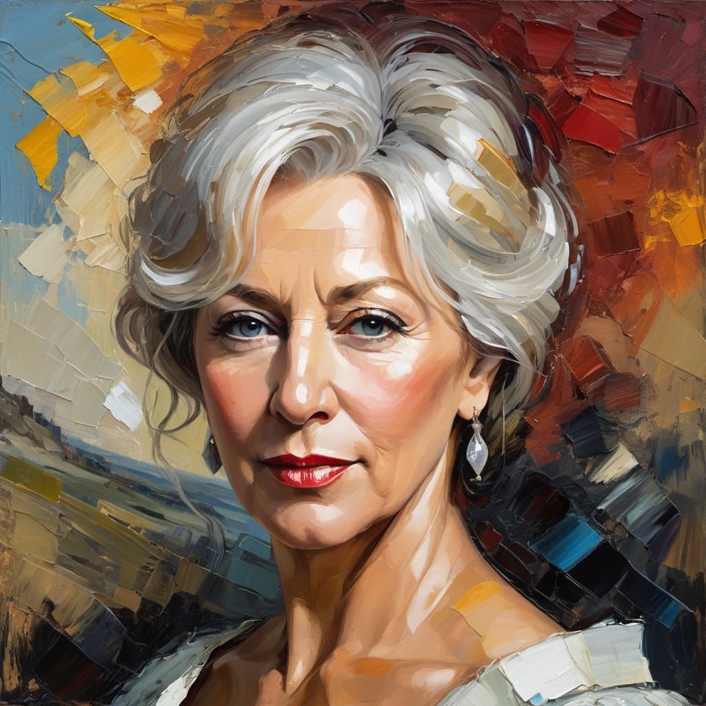 Helen Mirren - AI Generated Artwork - NightCafe Creator