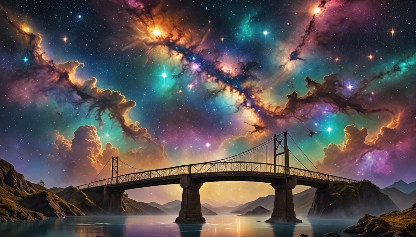 Bridge - AI Generated Artwork - NightCafe Creator