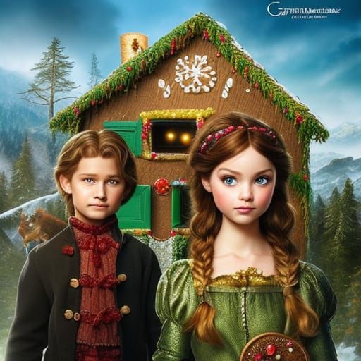 Hansel and Gretel - AI Generated Artwork - NightCafe Creator