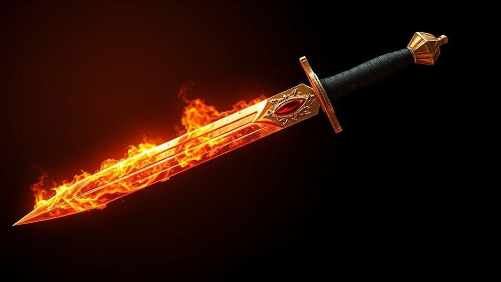 Flame Tongue Dagger - Flame Tongue Dagger