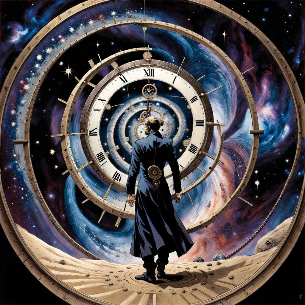 The Dimensions of Time - AI Generated Artwork - NightCafe Creator