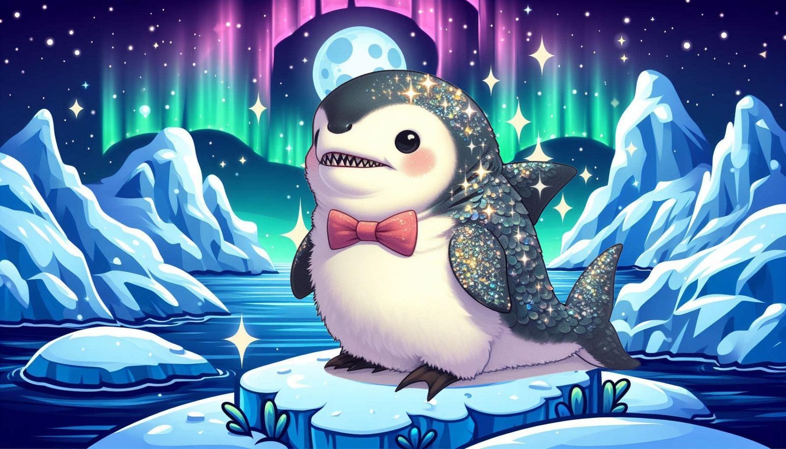 Happy Teeth: The Pengarkle (Penguin + Shark Hybrid) - AI Generated ...