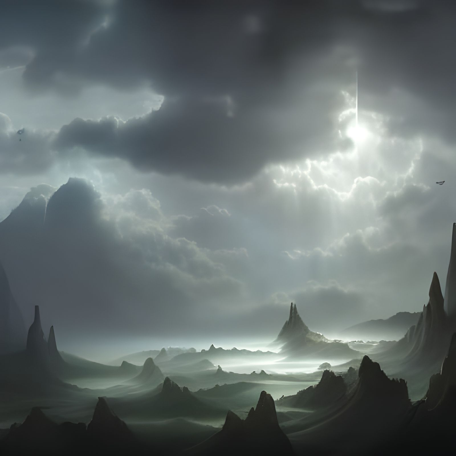skybeam, Epic cinematic brilliant stunning intricate meticulously ...