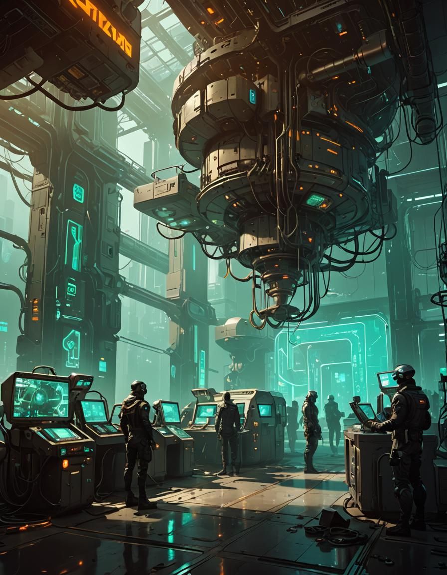 Down In the Lab - AI Generated Artwork - NightCafe Creator