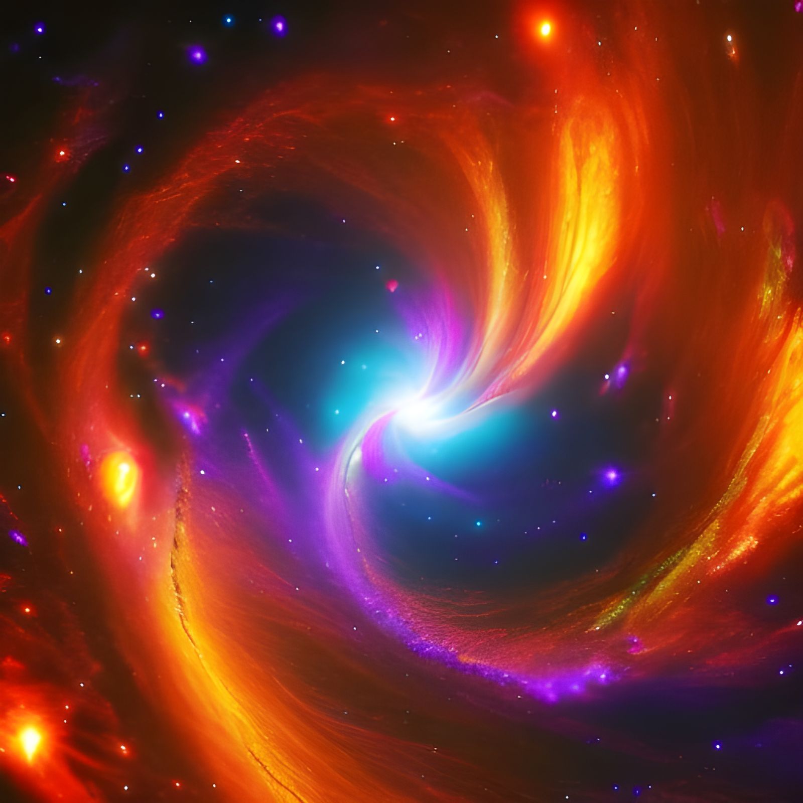 Pulsar Star - AI Generated Artwork - NightCafe Creator