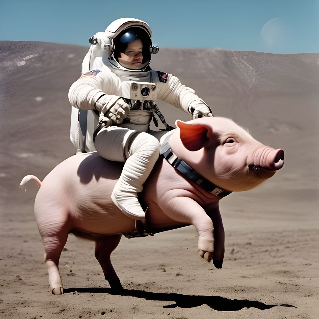 pig. - AI Generated Artwork - NightCafe Creator