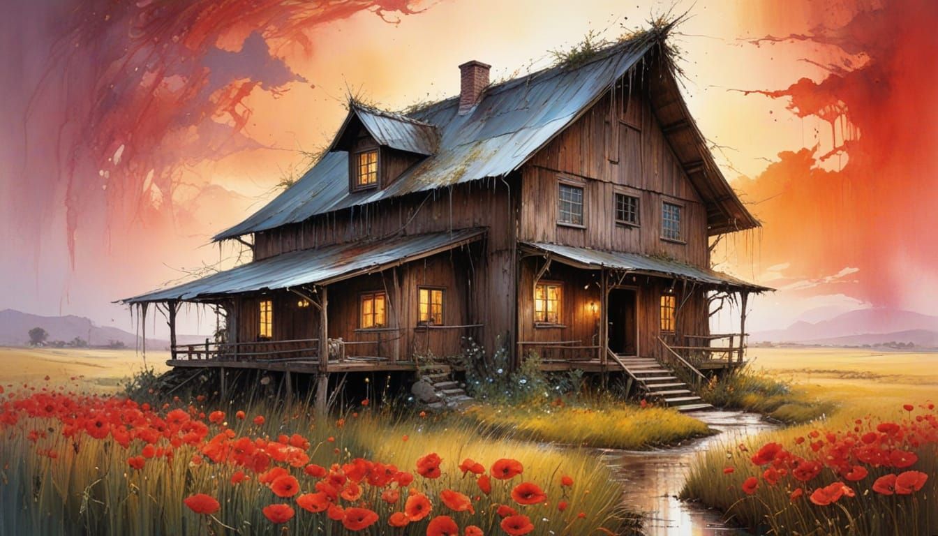 Nostalgic Countryside - Nostalgic Countryside in Dripping Wa...