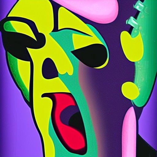 Frankenstein pin-up girl 17 - AI Generated Artwork - NightCafe Creator