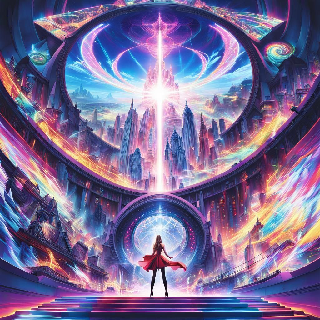 The Universe Stage - AI Generated Artwork - NightCafe Creator