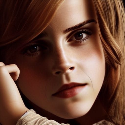 Emma Watson - AI Generated Artwork - NightCafe Creator