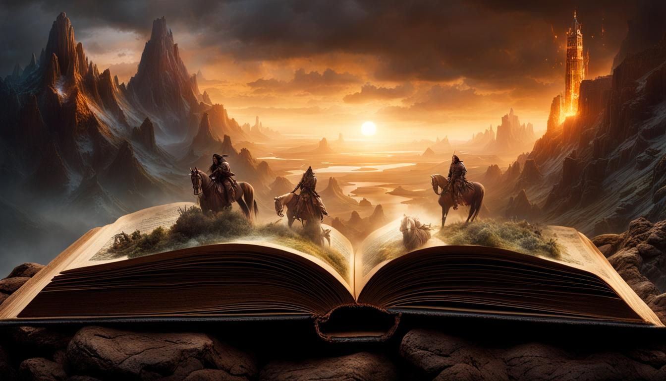 adventure book - AI Generated Artwork - NightCafe Creator