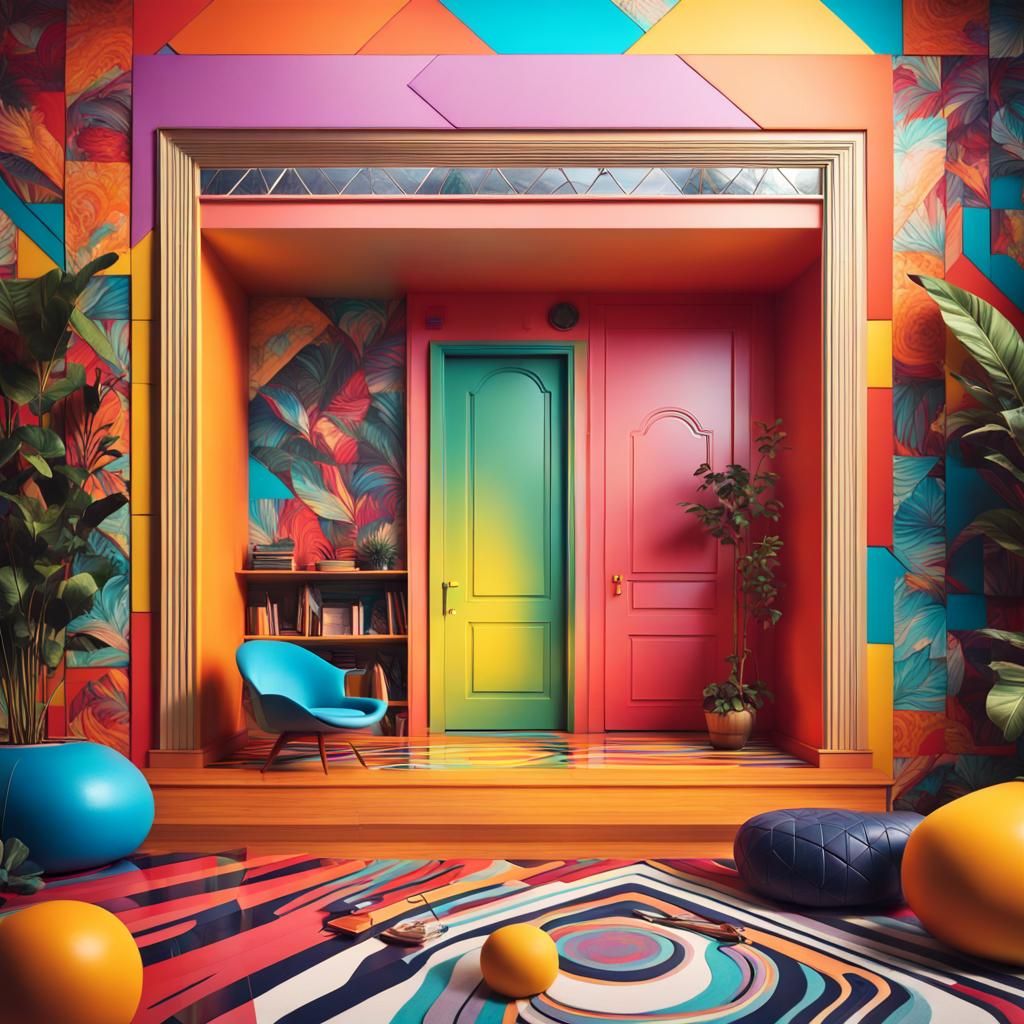 living room - AI Generated Artwork - NightCafe Creator