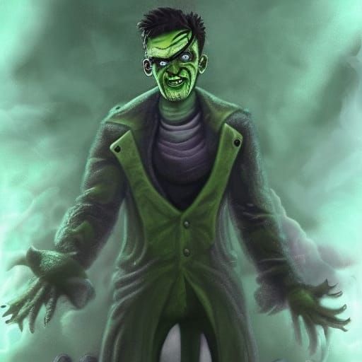 Jacksepticeye as Frankensteins Monster - AI Generated Artwork ...