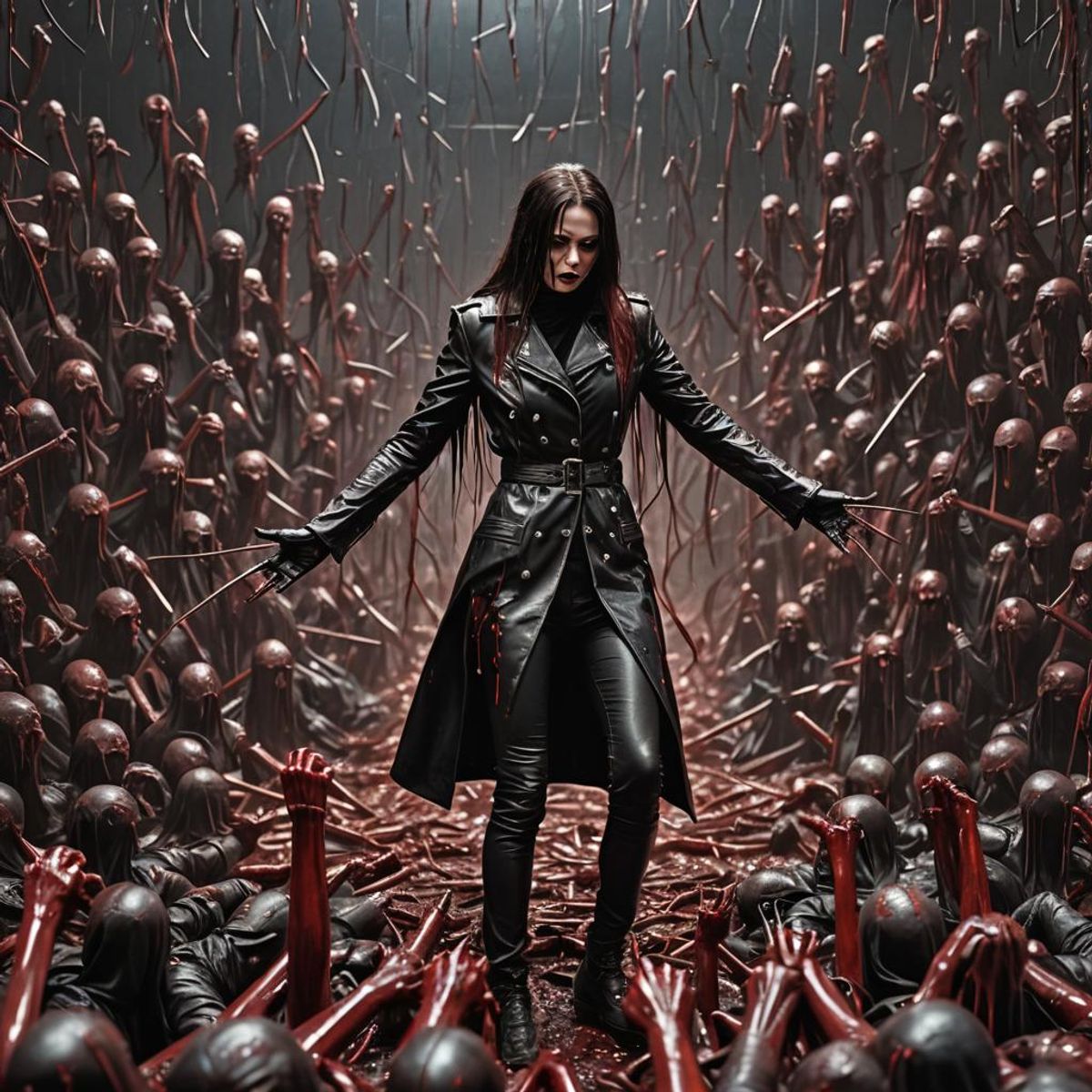 Female Pinhead - AI Generated Artwork - NightCafe Creator