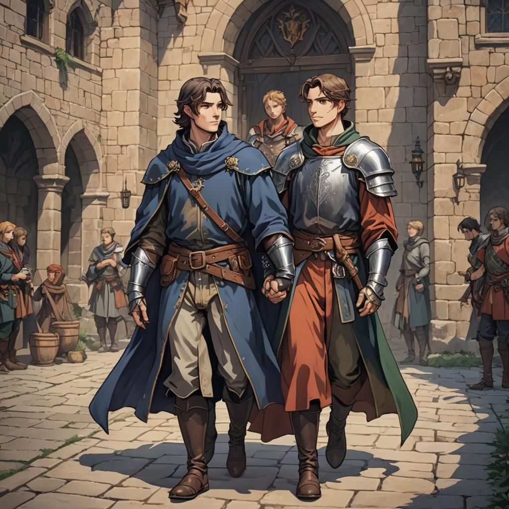 Venturing together hand in hand - AI Generated Artwork - NightCafe Creator