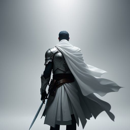 Realistic Surreal Scene with Elemental Swords in a... - AI Art