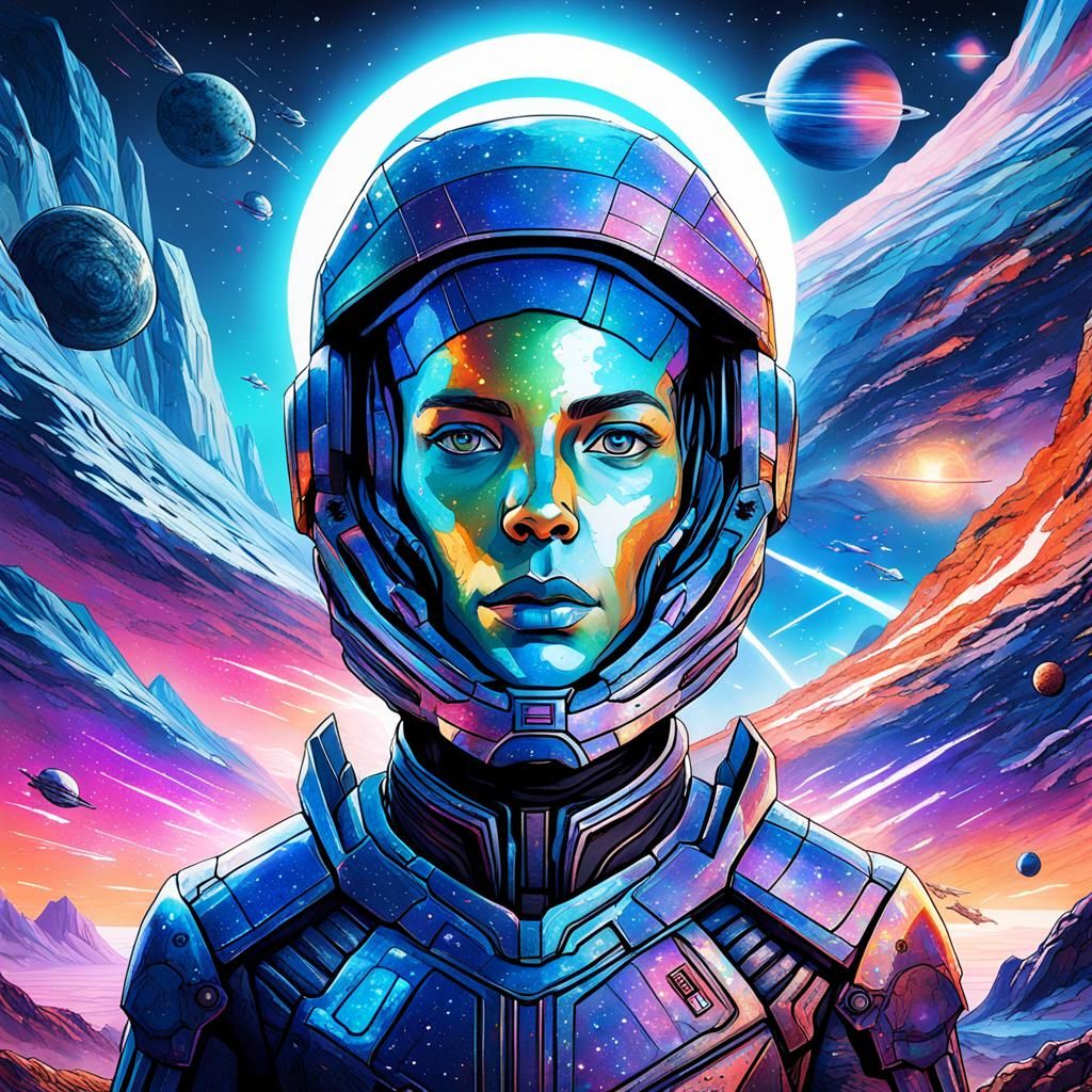 Space voyage - AI Generated Artwork - NightCafe Creator