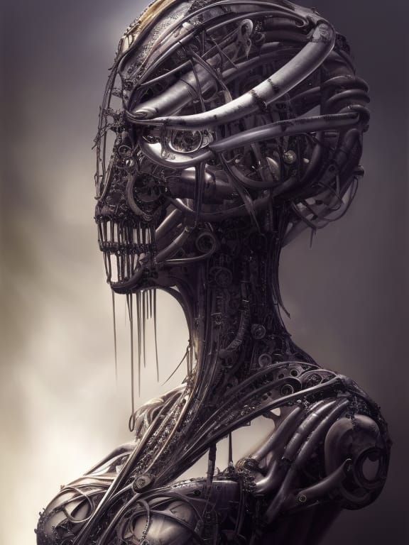 Robotic Makeover - AI Generated Artwork - NightCafe Creator