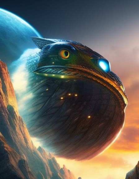 Galactic Bass - AI Generated Artwork - NightCafe Creator