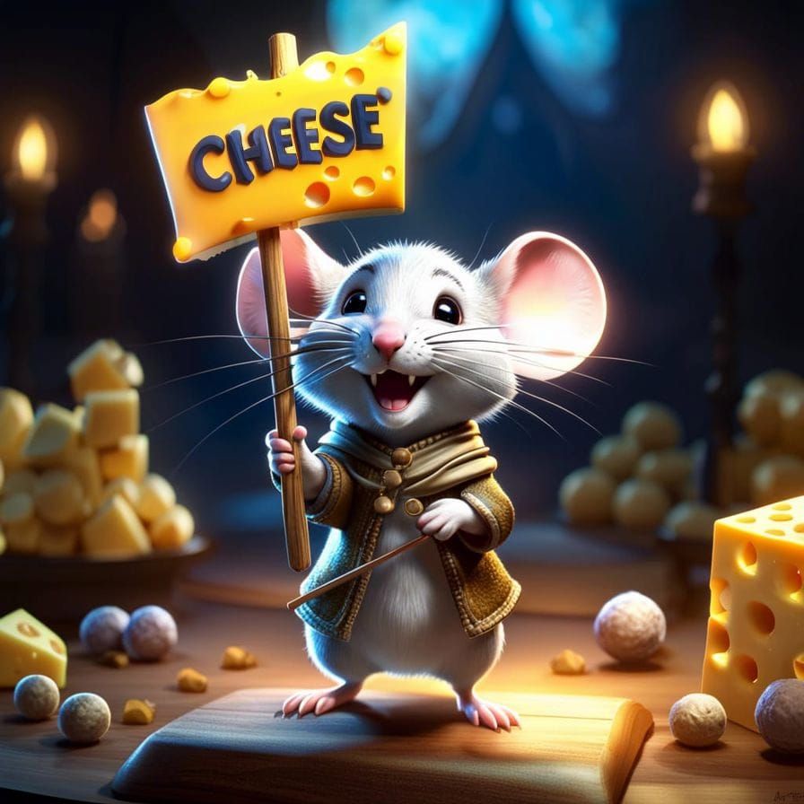 Cheese for everyone! - AI Generated Artwork - NightCafe Creator