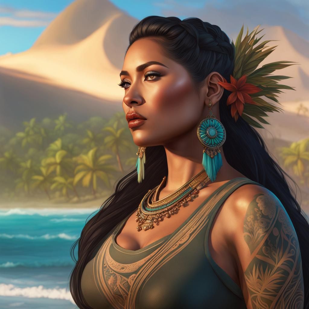 Pacific beauty - AI Generated Artwork - NightCafe Creator