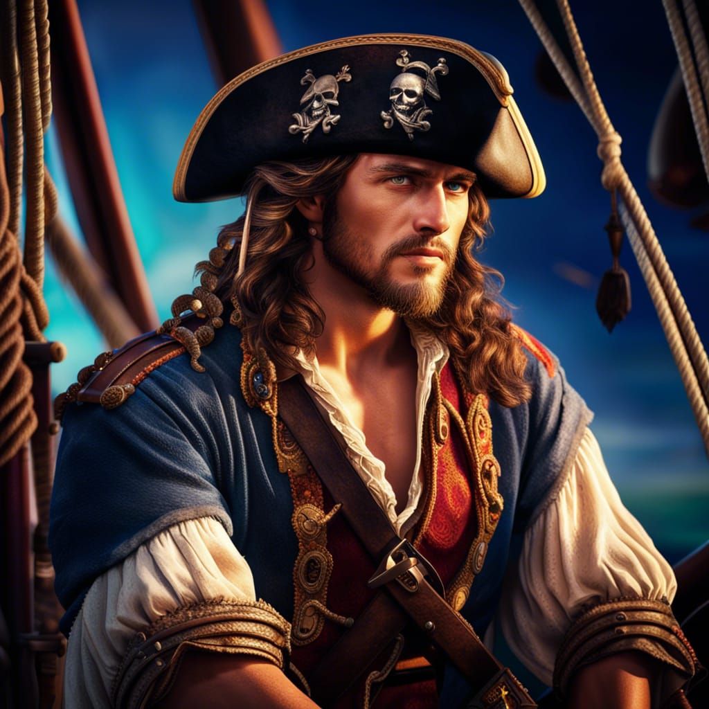 Pirate 6 - AI Generated Artwork - NightCafe Creator