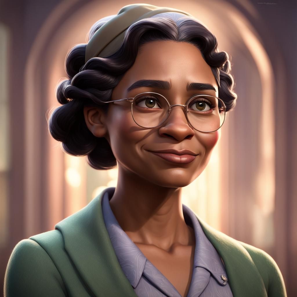 Princess Rosa Parks - AI Generated Artwork - NightCafe Creator