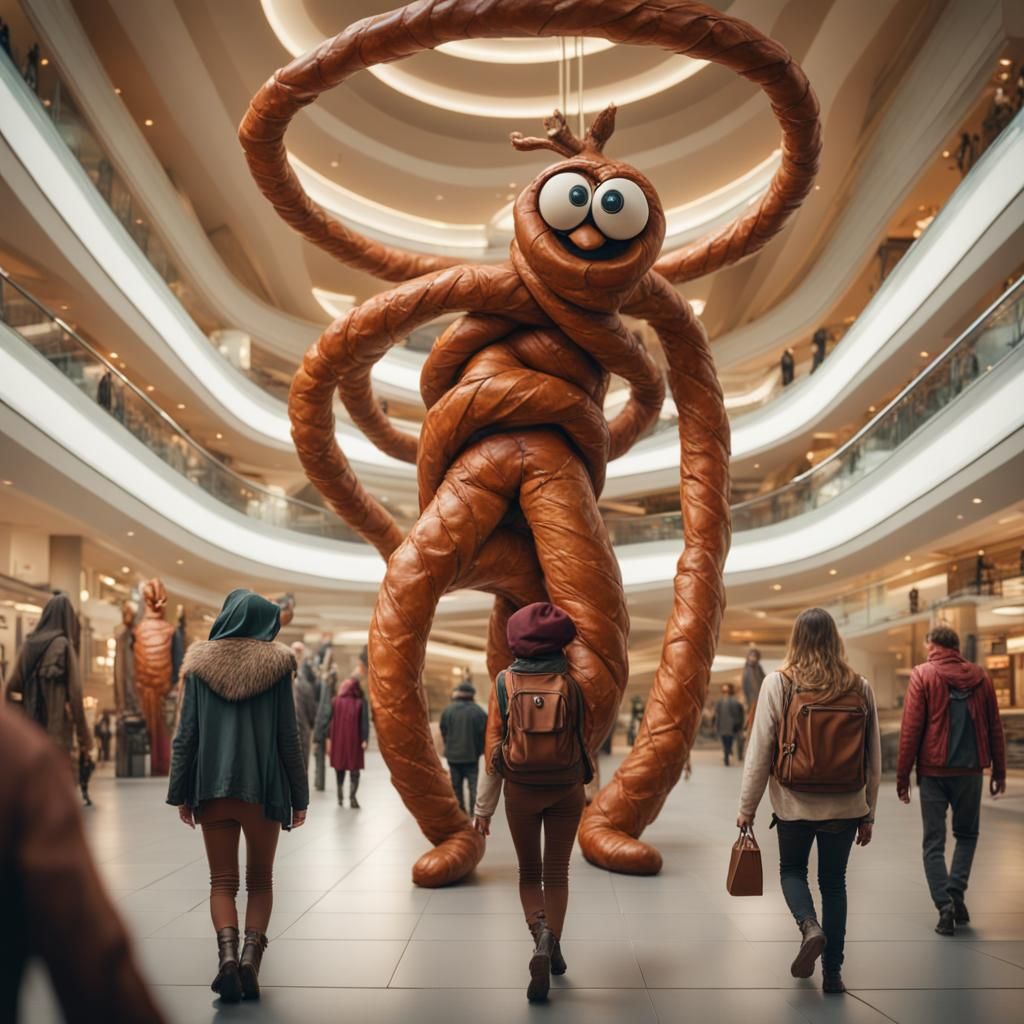 goofy aahh pretzel!! - AI Generated Artwork - NightCafe Creator