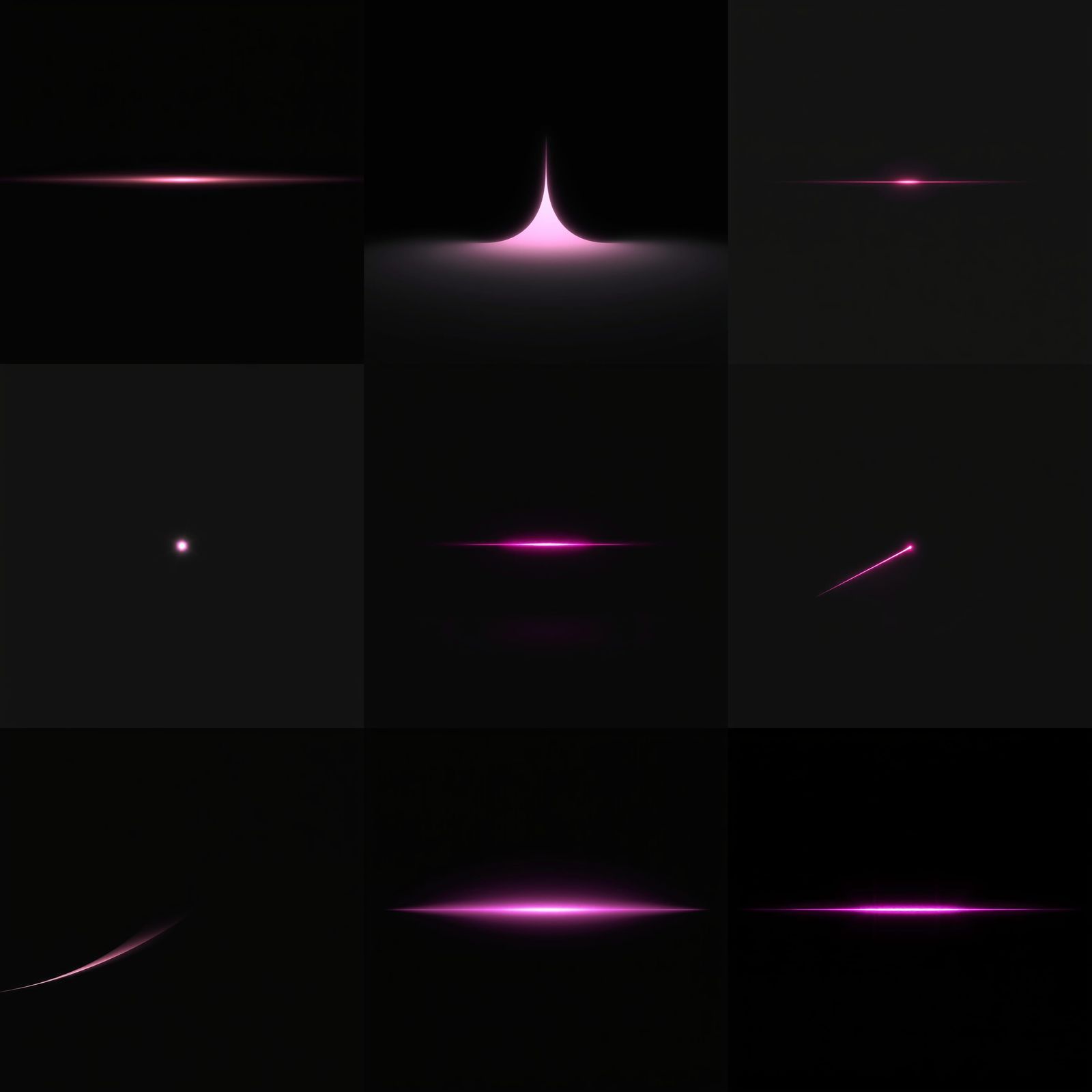 pink - Emergent Pink Light in Sacred Geometry Void