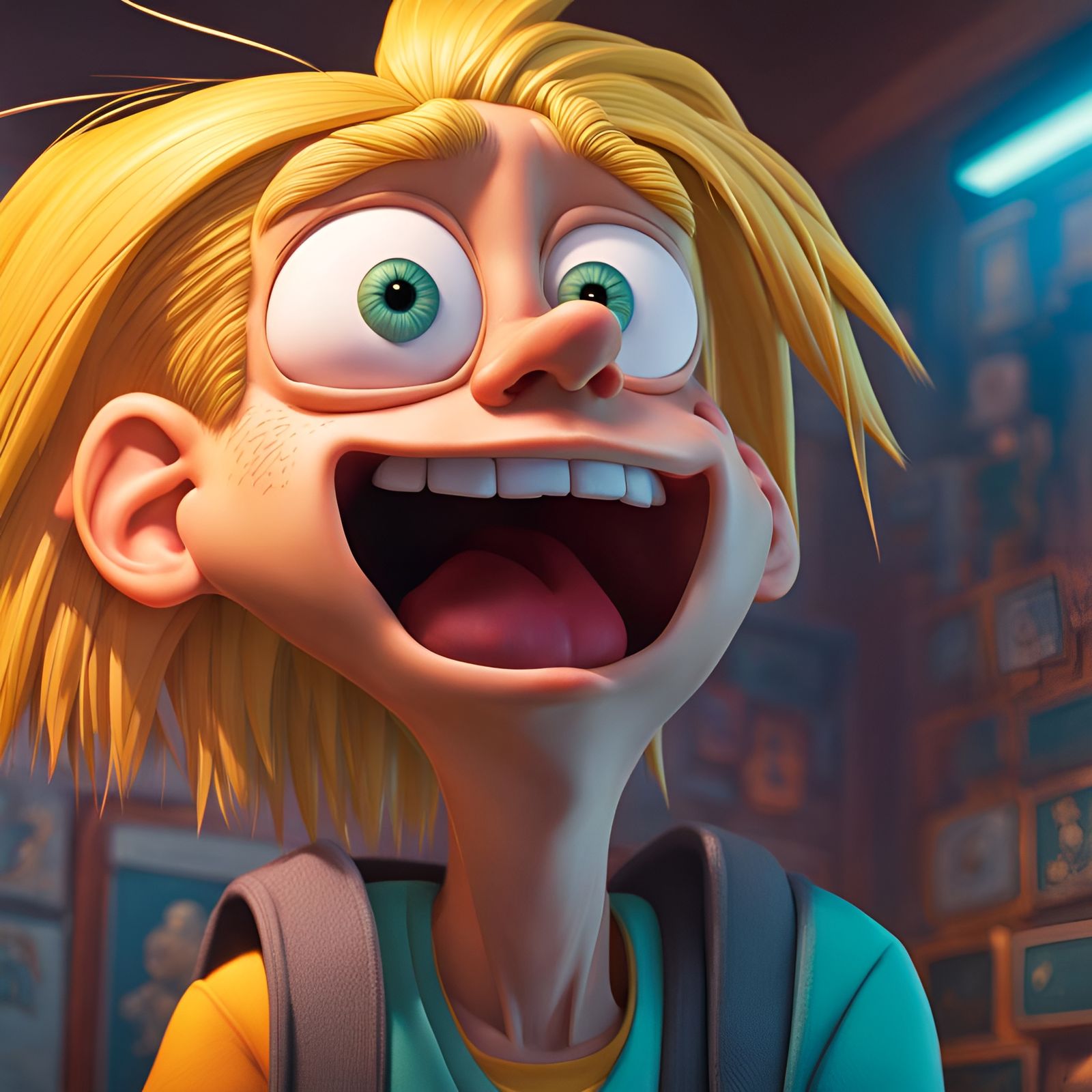 Hey Arnold - AI Generated Artwork - NightCafe Creator