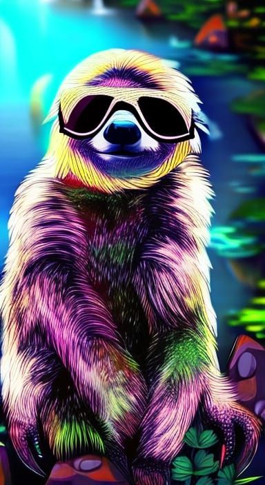 SLOTH - AI Generated Artwork - NightCafe Creator