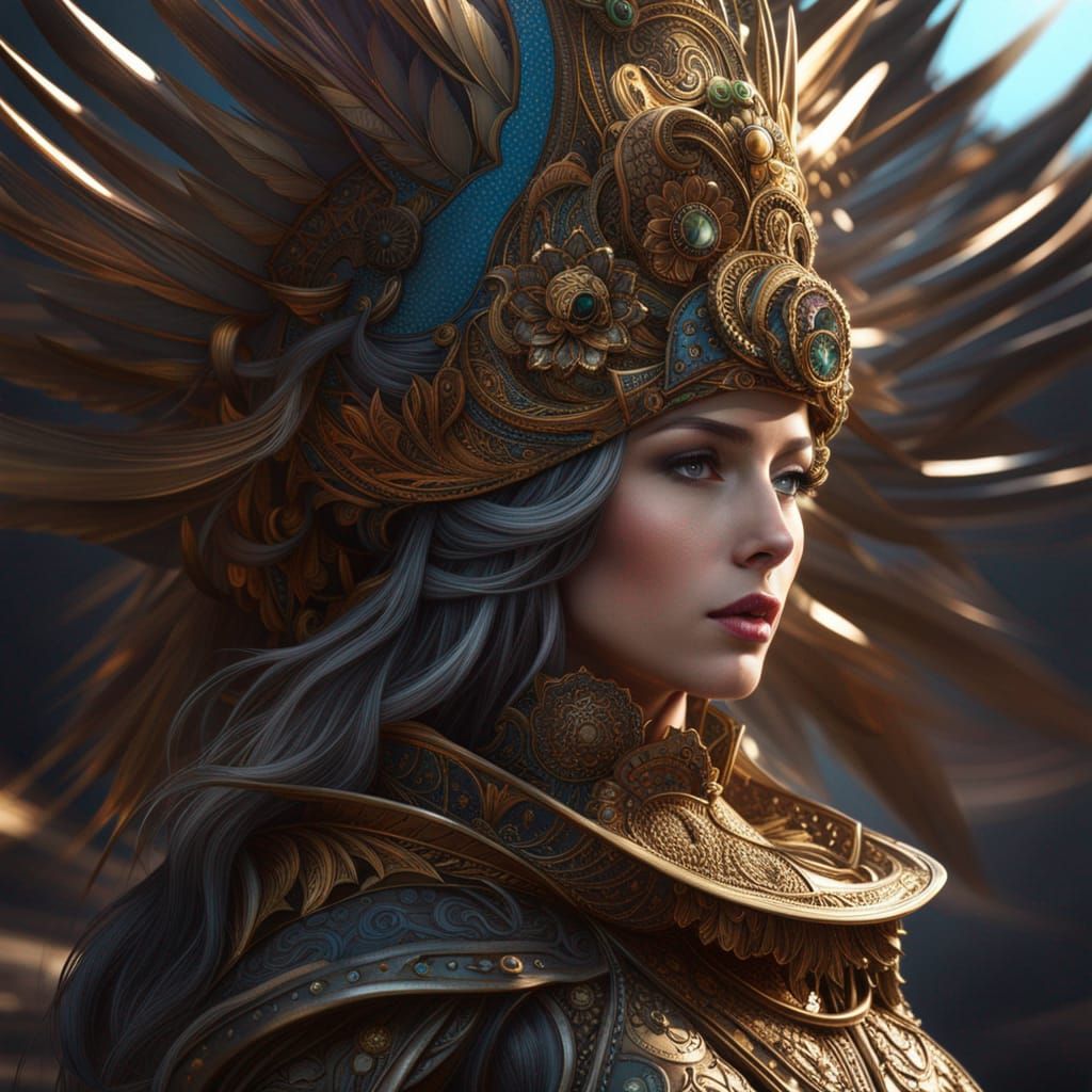 Melodia Slow motion detailed complex beautiful colorful crop circle ...