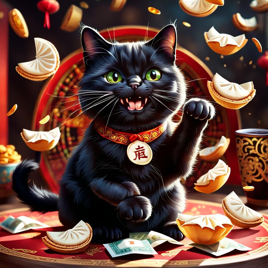 Fortune Cookies Lover - AI Generated Artwork - NightCafe Creator