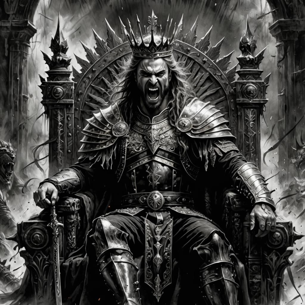 Kings' rage - AI Generated Artwork - NightCafe Creator