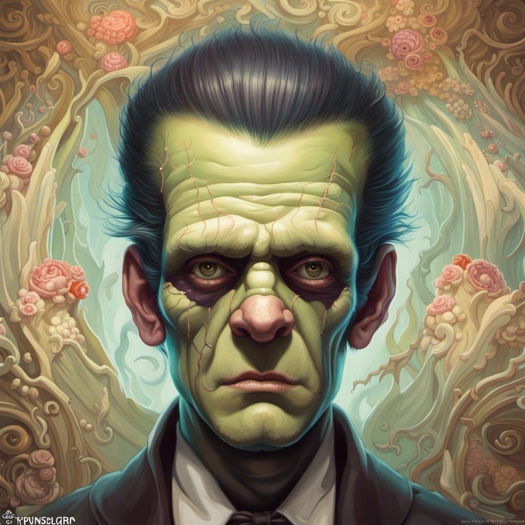 Frankenstein - AI Generated Artwork - NightCafe Creator