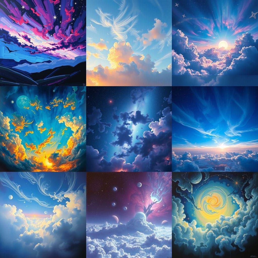 Firmament - Celestial Realm in Ancient Style