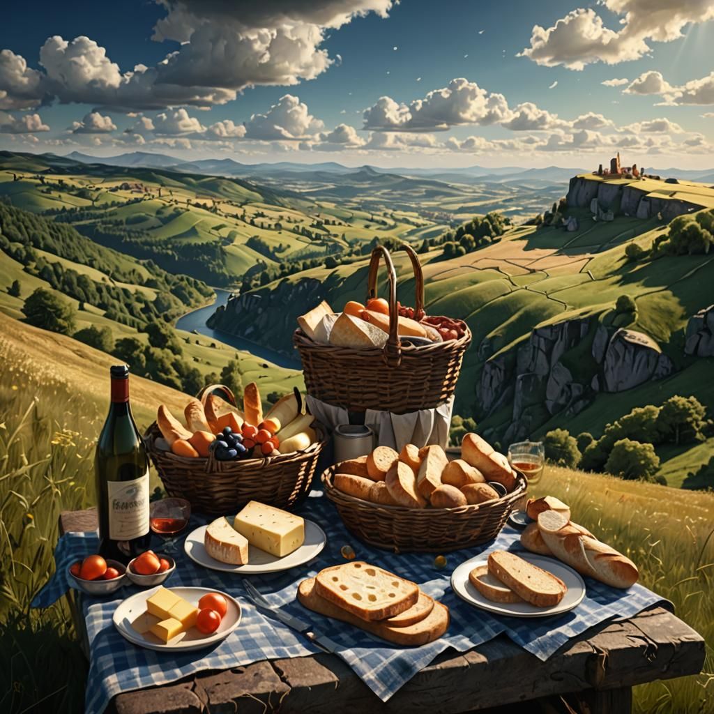 picnic - AI Generated Artwork - NightCafe Creator