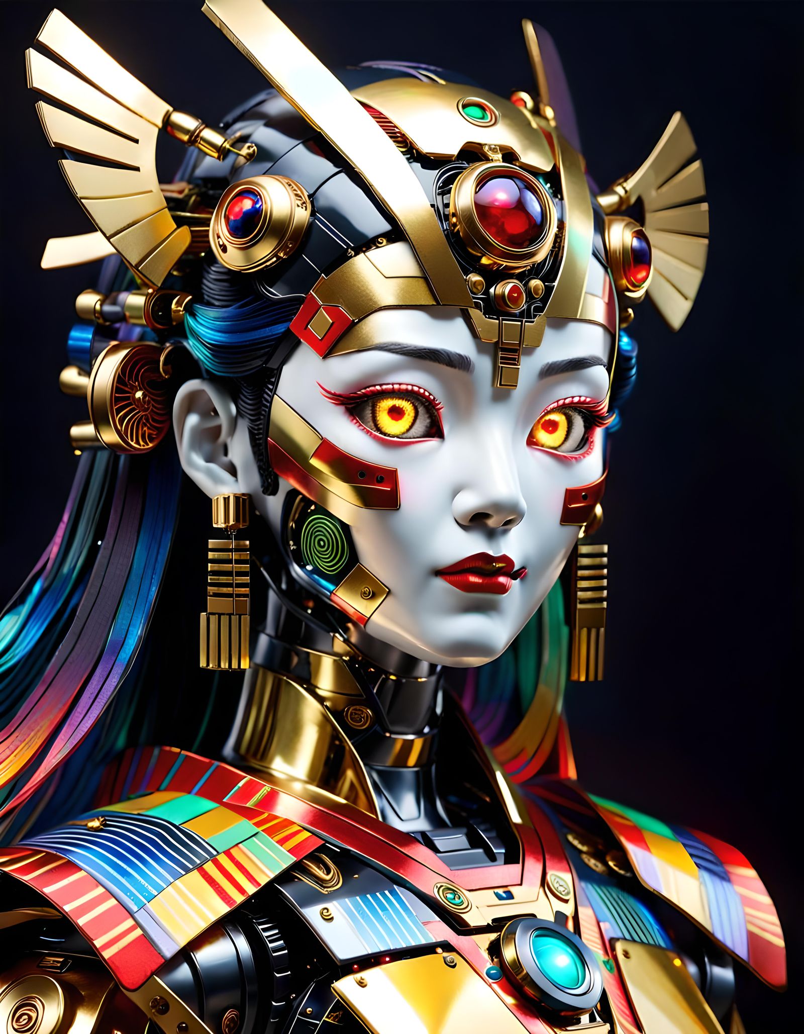 Techno Asia - AI Generated Artwork - NightCafe Creator