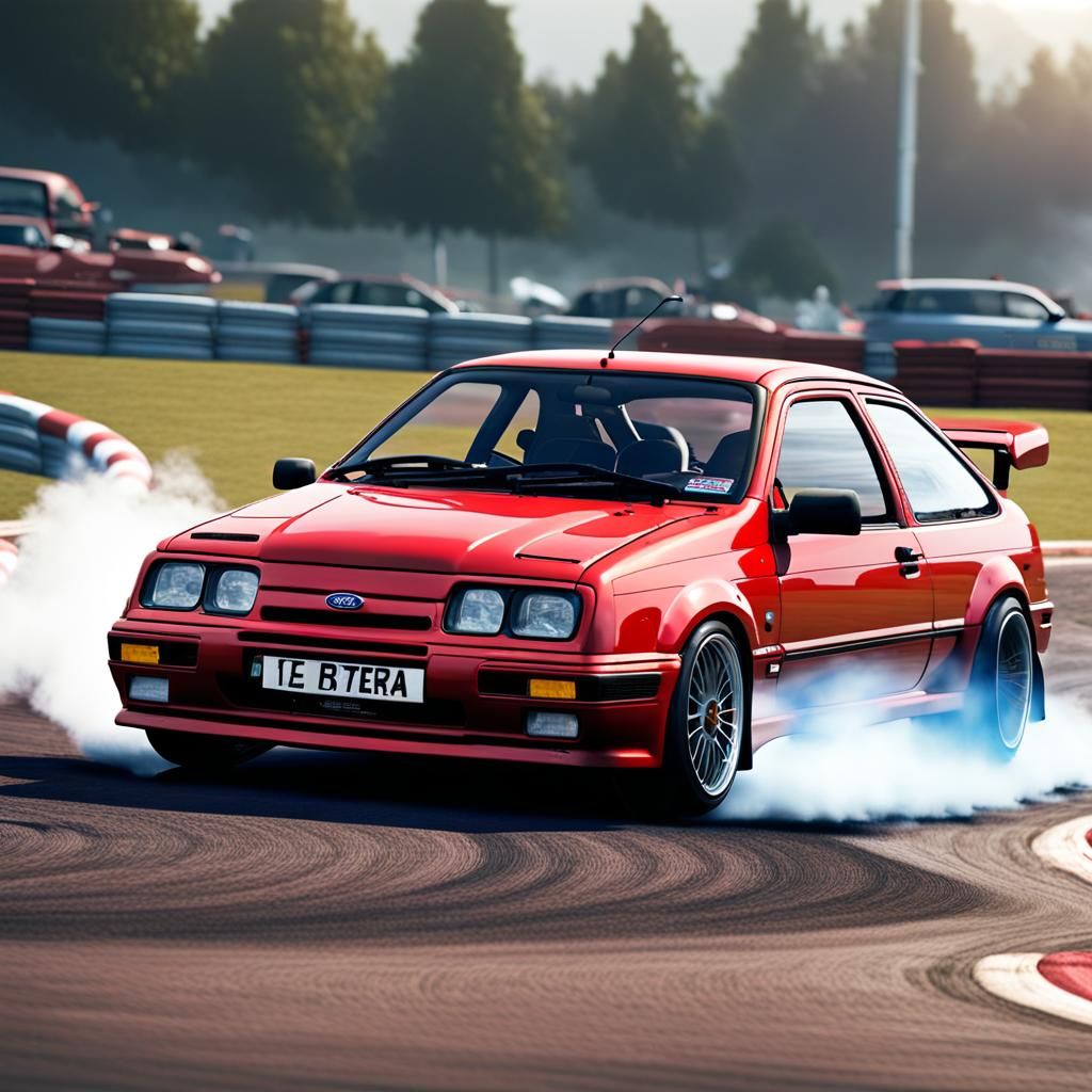 Ford Cosworth. A racing legend. - AI Generated Artwork - NightCafe Creator