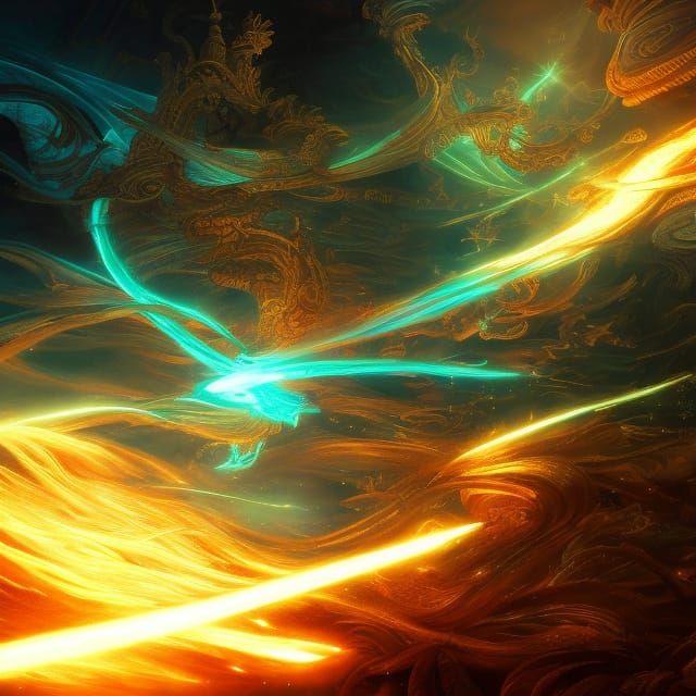 magic scepter Epic cinematic brilliant stunning intricate meticulously ...