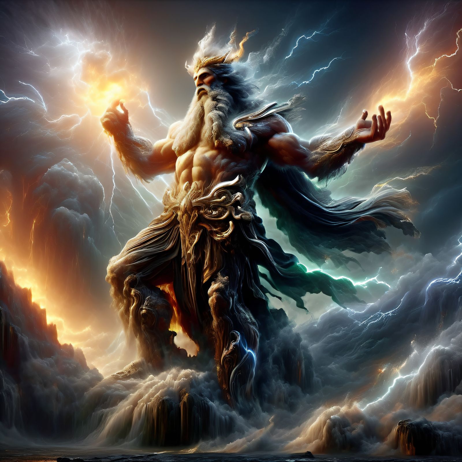 The Great Zeus - AI Generated Artwork - NightCafe Creator