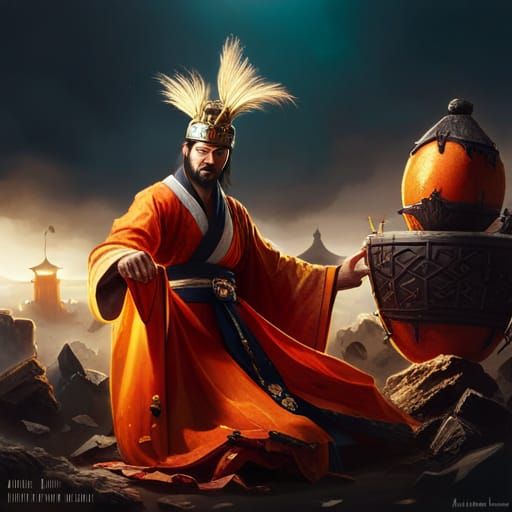 Thunder Mage 2 - AI Generated Artwork - NightCafe Creator